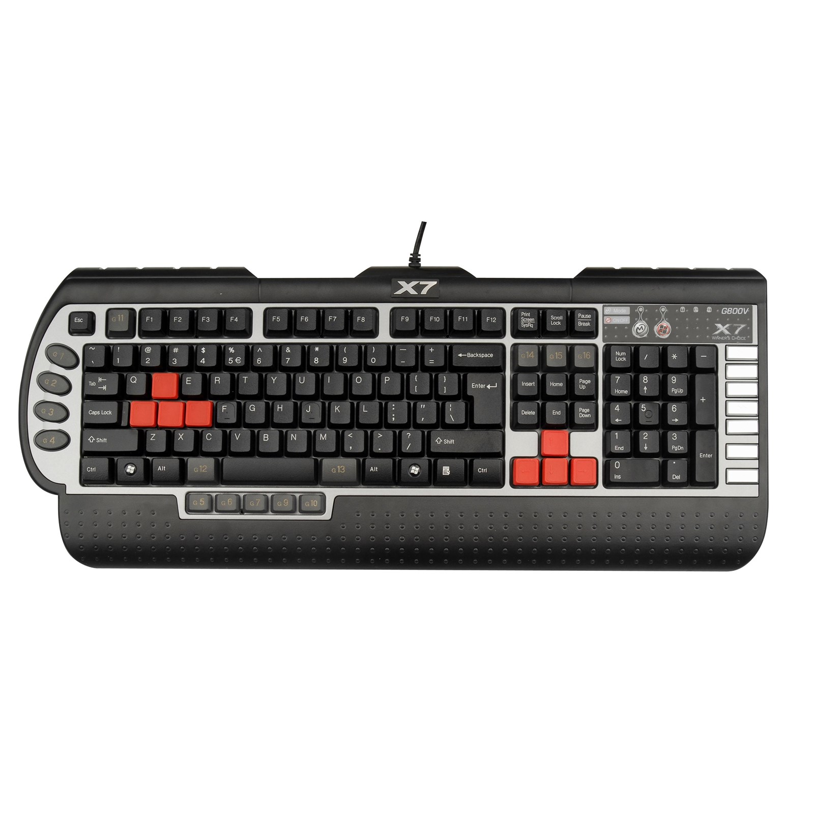 Keyboard with small space and additional buttons under the space(aka ...