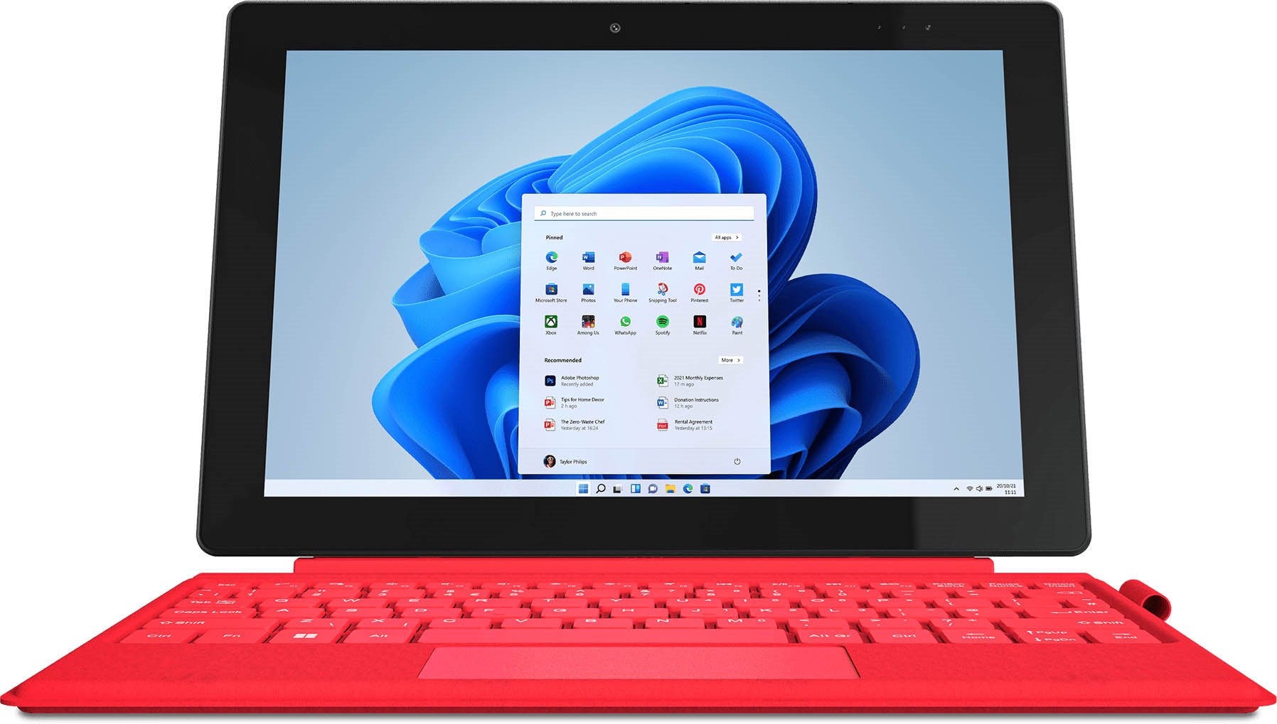 Geo Computers GeoPad 110 Strawberry 10.1 inch Tablet, Intel Celeron ...