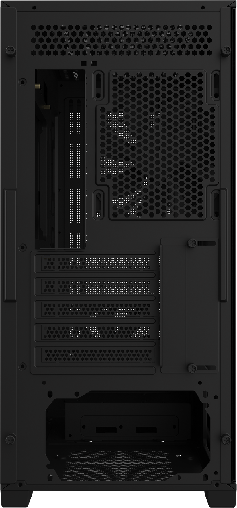 Gigabyte C102 GLASS Mid Tower Gaming Case - Black - GB-C102G | CCL