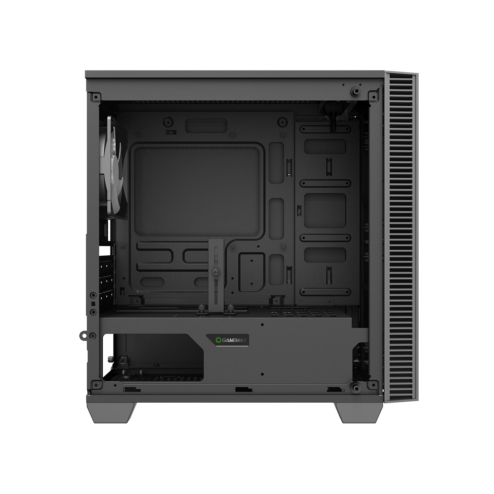 GameMax Abyss Mini Mid Tower Gaming Case - Black - GMX-ABYSSMINI | CCL