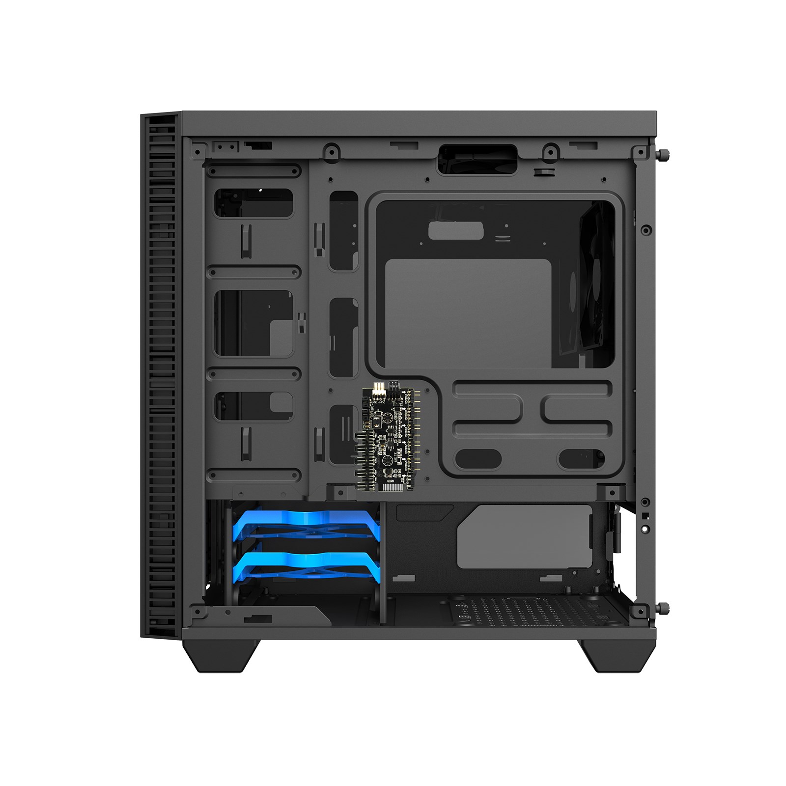 GameMax Abyss Mini Mid Tower Gaming Case - Black - GMX-ABYSSMINI | CCL