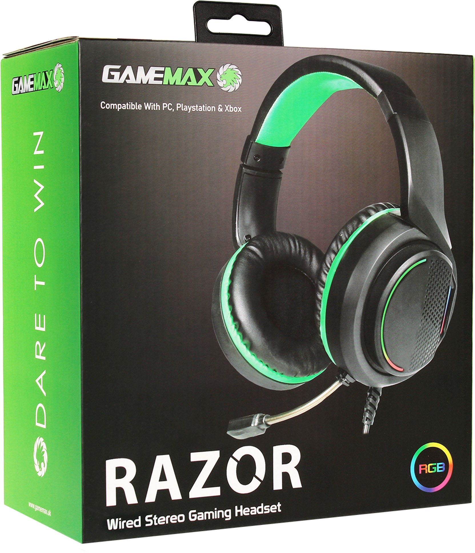 GameMax Razor RGB Gaming Headset - GMX-HDSET-RAZOR | CCL