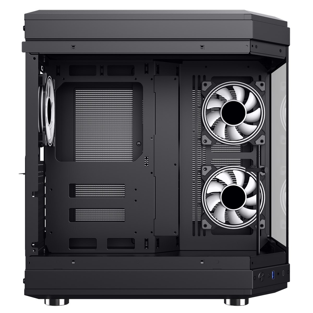 GameMax Hype Mid Tower Gaming Case - Black - GMX-HYPE-BLK | CCL
