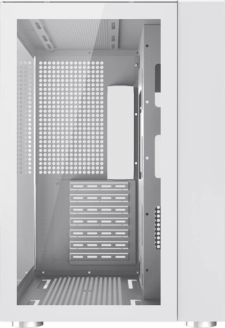 GameMax Infinity Mid Tower Gaming Case - White - GMX-INFINITY6 | CCL