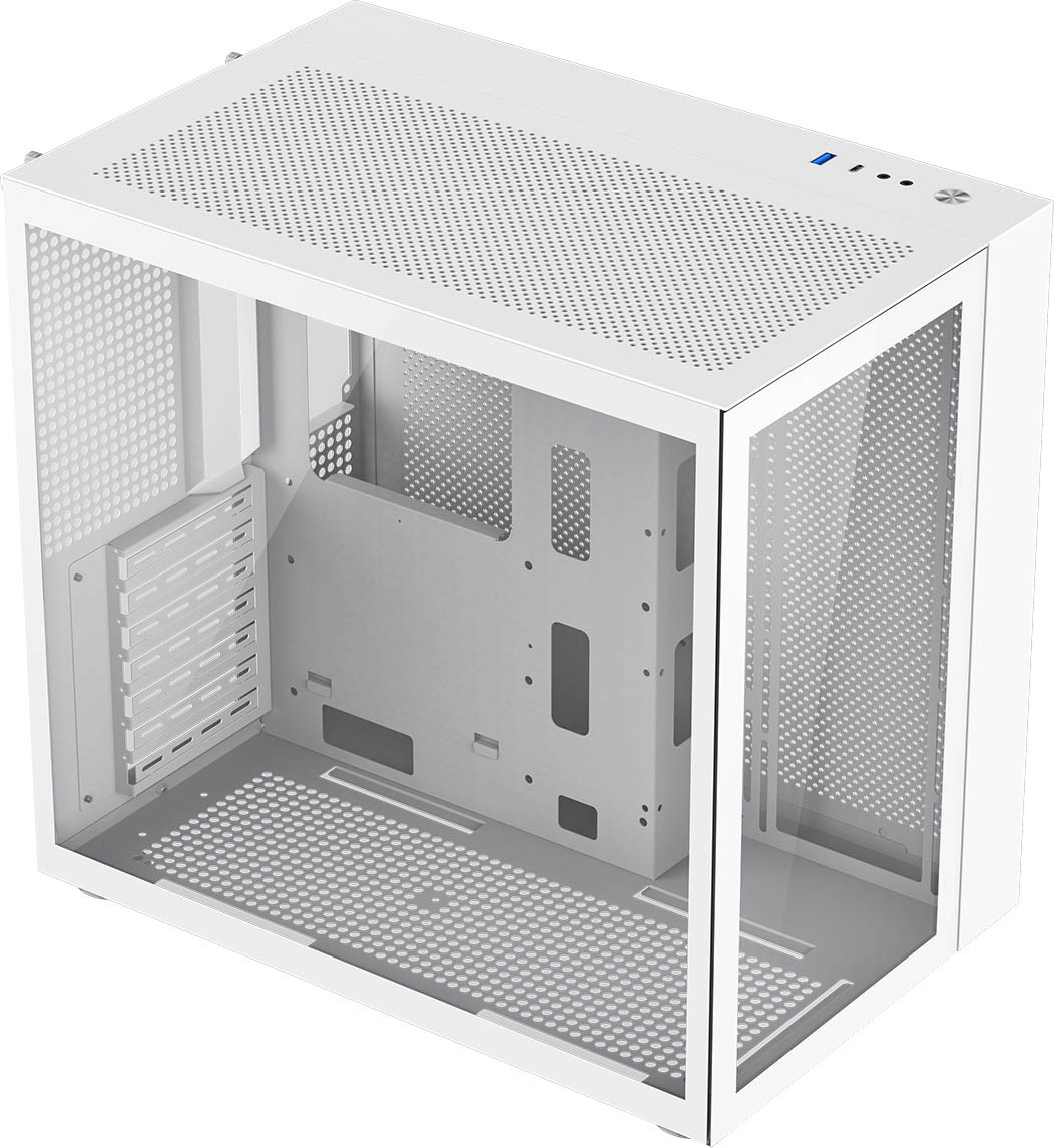 GameMax Infinity Mid Tower Gaming Case - White - GMX-INFINITY6 | CCL