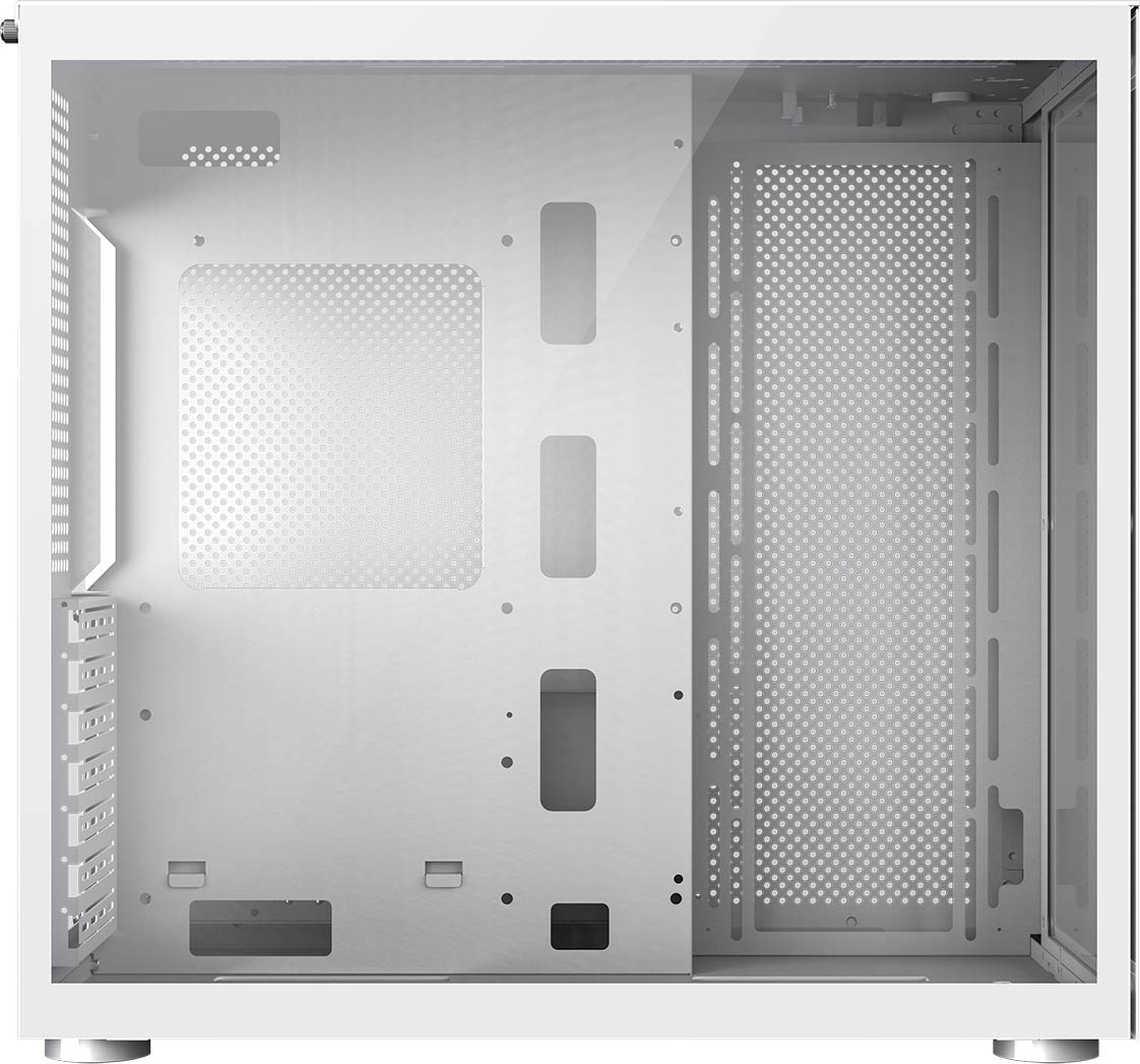 GameMax Infinity Mid Tower Gaming Case - White - GMX-INFINITY | CCL