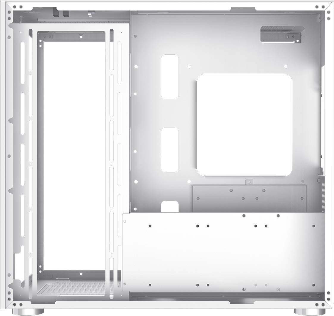 GameMax Infinity Mid Tower Gaming Case - White - GMX-INFINITY6 | CCL