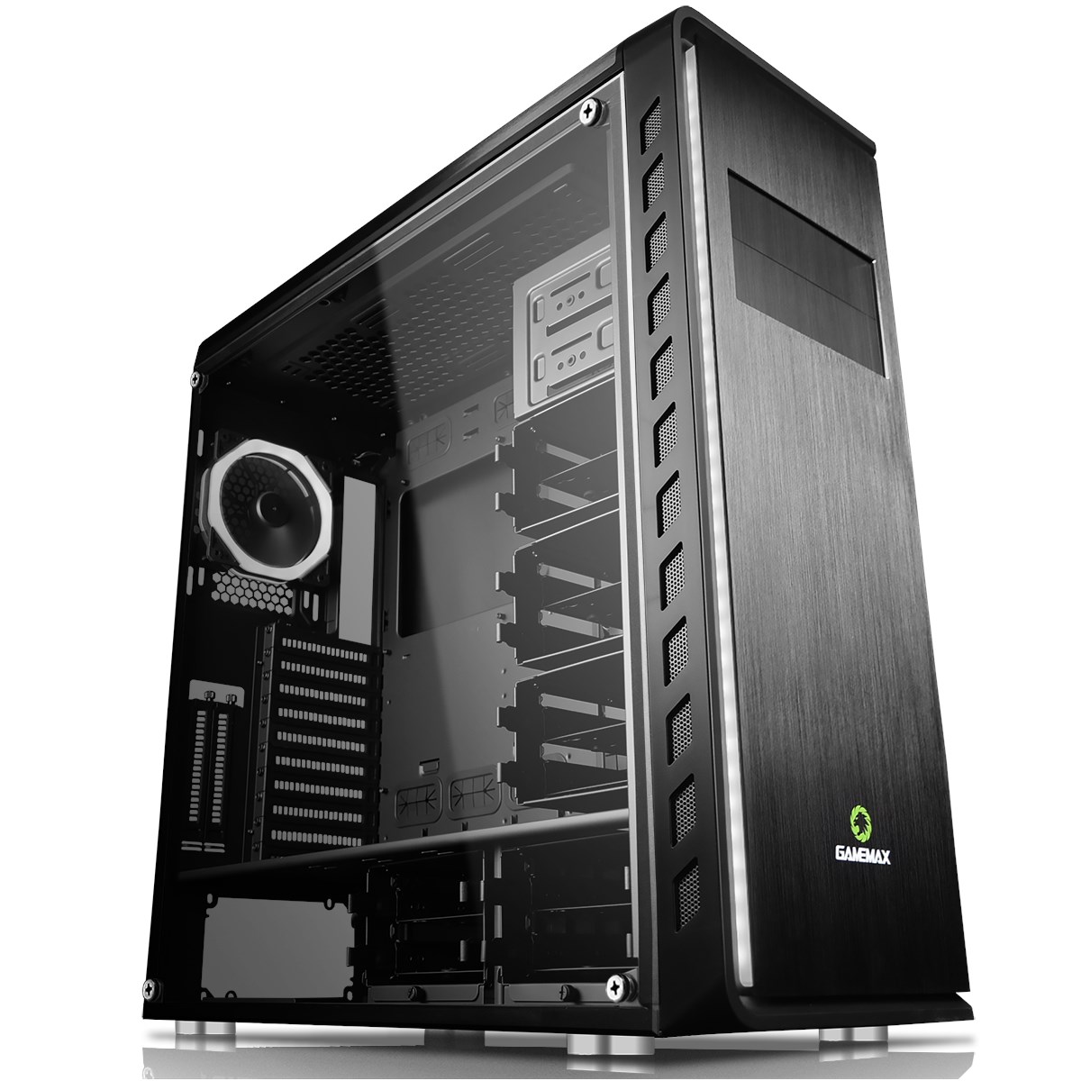 GameMax Precision Gaming Case - Black - GMX-PRECISION | CCL Computers
