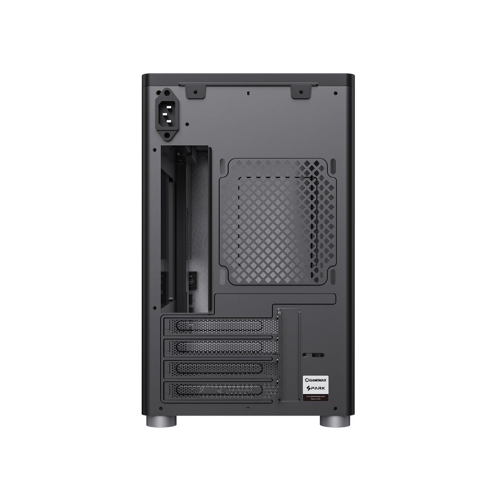 GameMax Spark Mini Tower Gaming Case - White - GMX-SPARKWHT | CCL