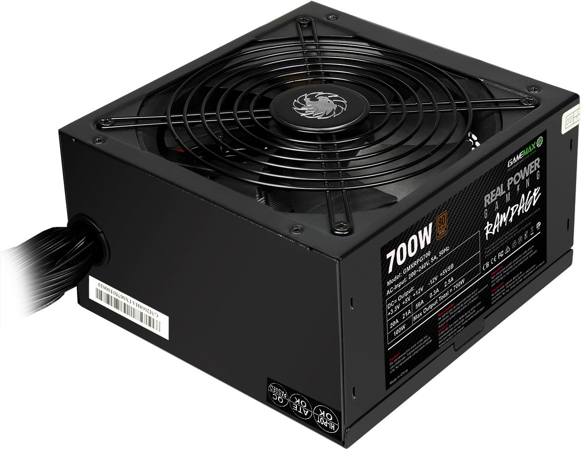 700W GameMax RPG Rampage 80 Plus Bronze PSU - GMXRPG700 | CCL