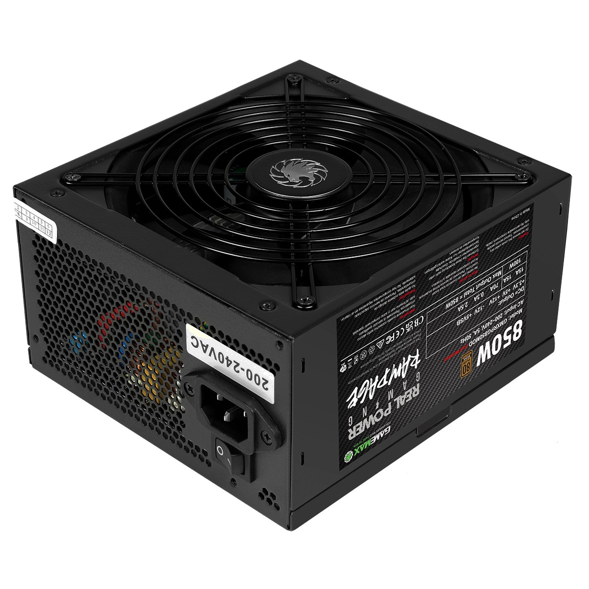 850W GameMax RPG Rampage Modular 80 Plus Bronze PSU - GMXRPG850FMOD | CCL