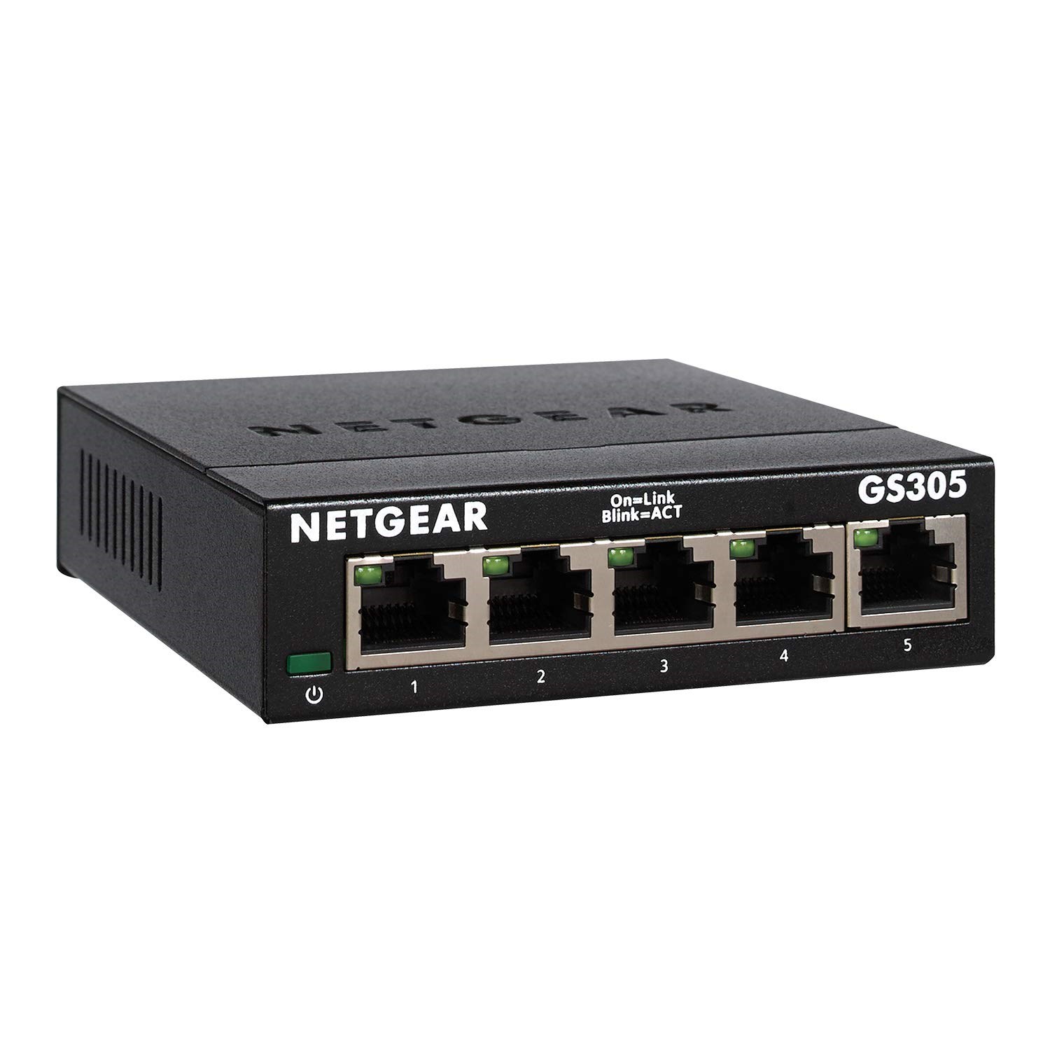 Netgear GS305 v3 5-Port Gigabit Desktop Switch - GS305-300UKS | CCL