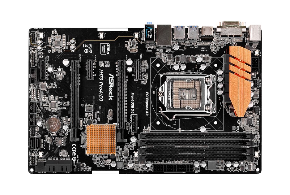 ASRock H170 Pro4/D3 Intel LGA1151 ATX Motherboard USB 3.0 and HDMI ...