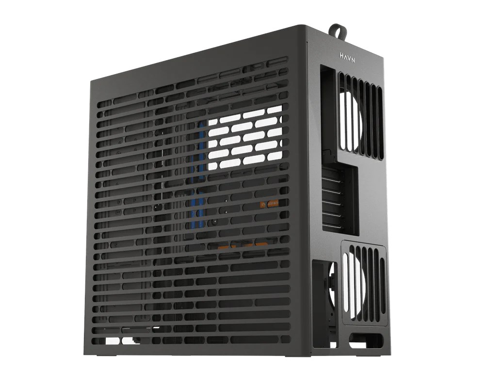 HAVN HS420 Mid Tower Case - Black - HVN-CA-HS420-06 | CCL