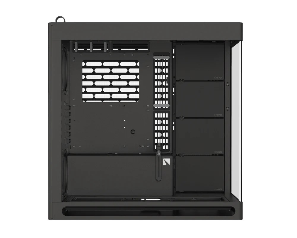 HAVN HS420 Mid Tower Case - Black - HVN-CA-HS420-06 | CCL