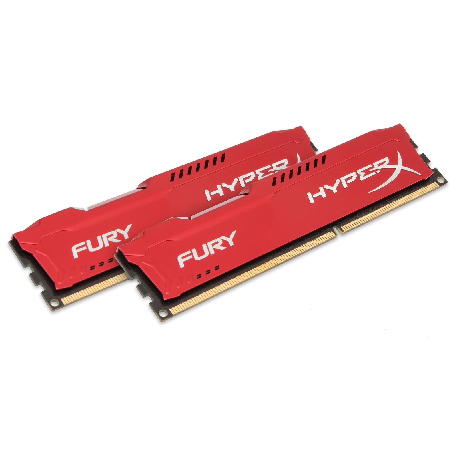Hyperx Fury Red 16gb 2x 8gb 1866mhz Ddr3 Ram Hx318c10frk2 16 Ccl