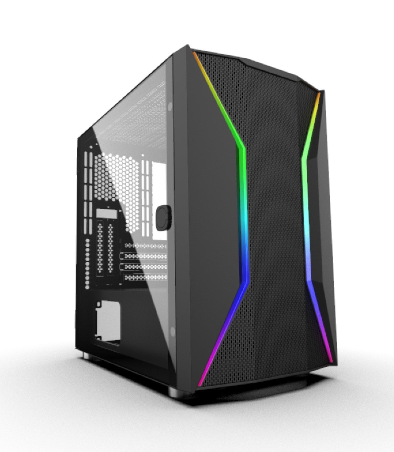 HORIZON Exo Mid Tower Gaming Case - Black - CAS-HZNEXO | CCL