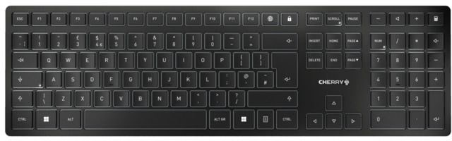 Cherry KW 9100 Slim Wireless Keyboard - JK-9100GB-2 | CCL
