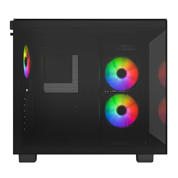 Montech KING 65 PRO Mid Tower Gaming Case - Black - KING 65 PRO (B) | CCL