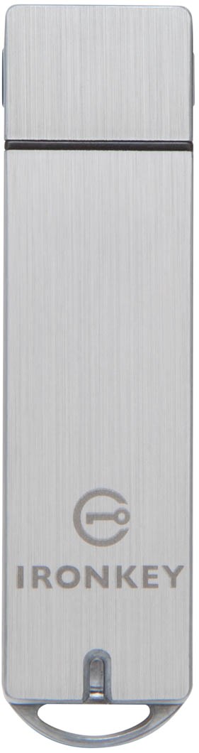 Kingston IronKey S1000 Basic 128GB USB 3.0 Drive (Silver) - IKS1000B ...