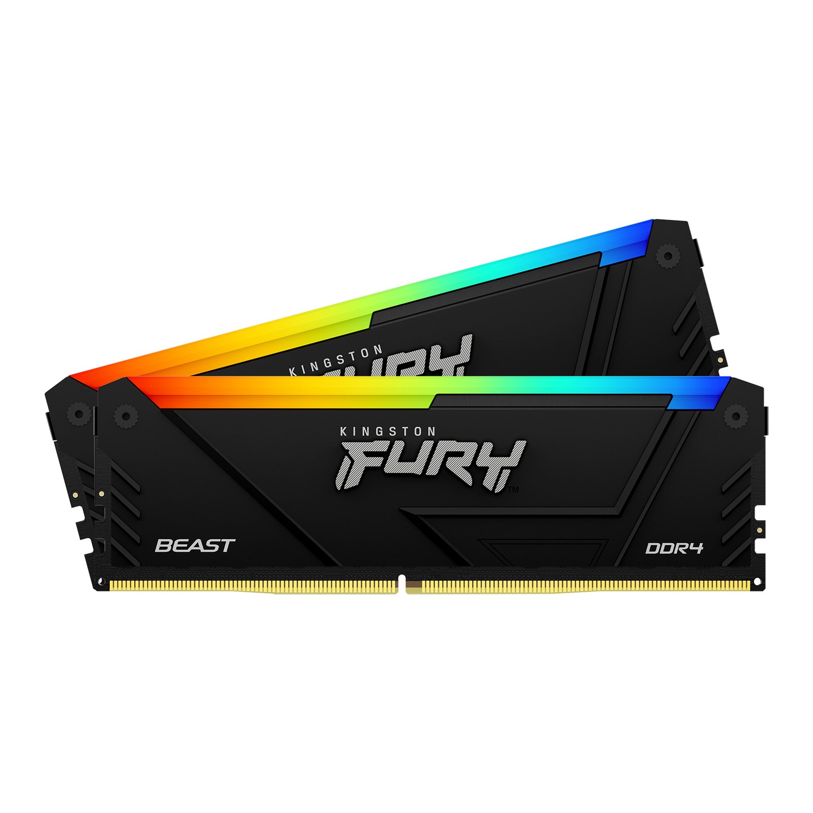 Kingston FURY Beast RGB 32GB (2x 16GB) 3200MT/s DDR4 RAM - KF432C16BB2AK2/32 | CCL