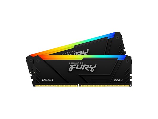 Kingston FURY Beast RGB 16GB (2x 8GB) 3200MT/s DDR4 RAM - KF432C16BB2AK2/16 | CCL