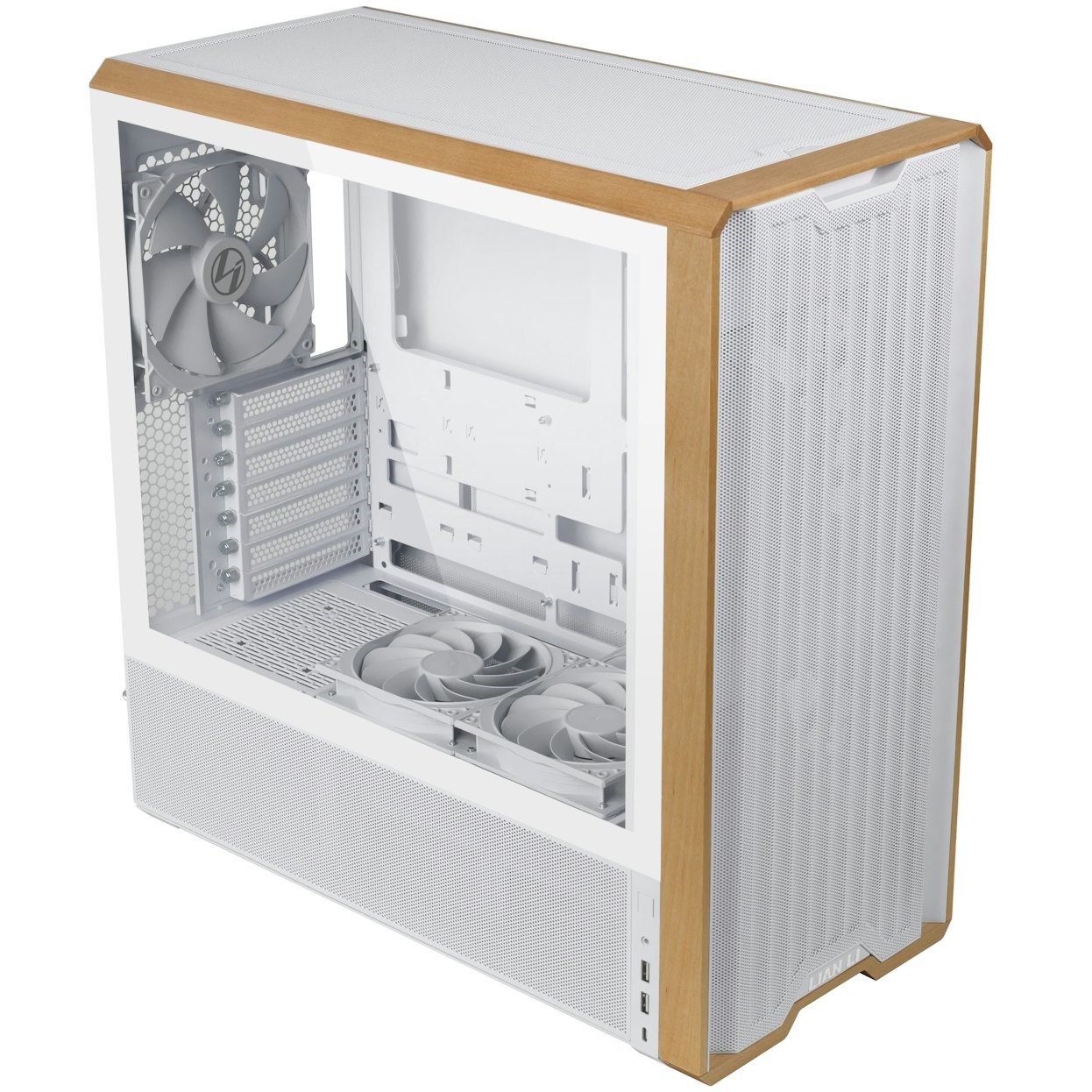 Lian Li LANCOOL 217 Mid Tower Gaming Case - White - LAN217W | CCL