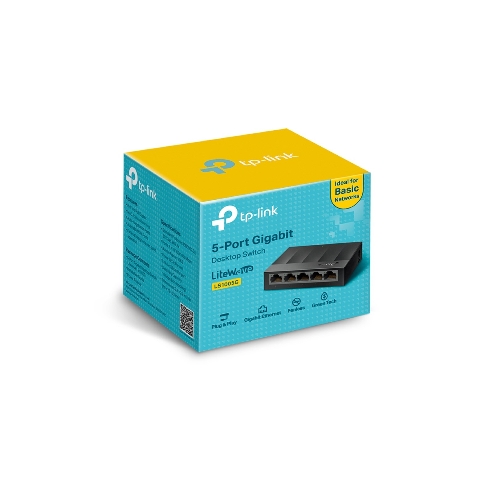 TP-Link LiteWave 5-Port Gigabit Desktop Switch - LS1005G | CCL