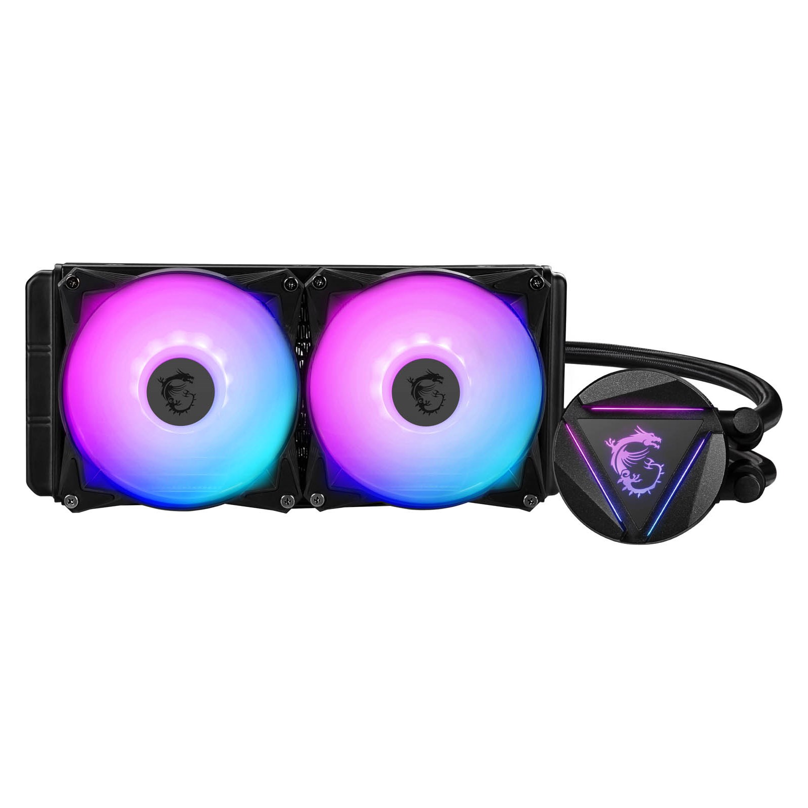 MSI MAG CORELIQUID 240R V2 240mm AiO Liquid CPU Cooler - MAG CORELIQUID ...