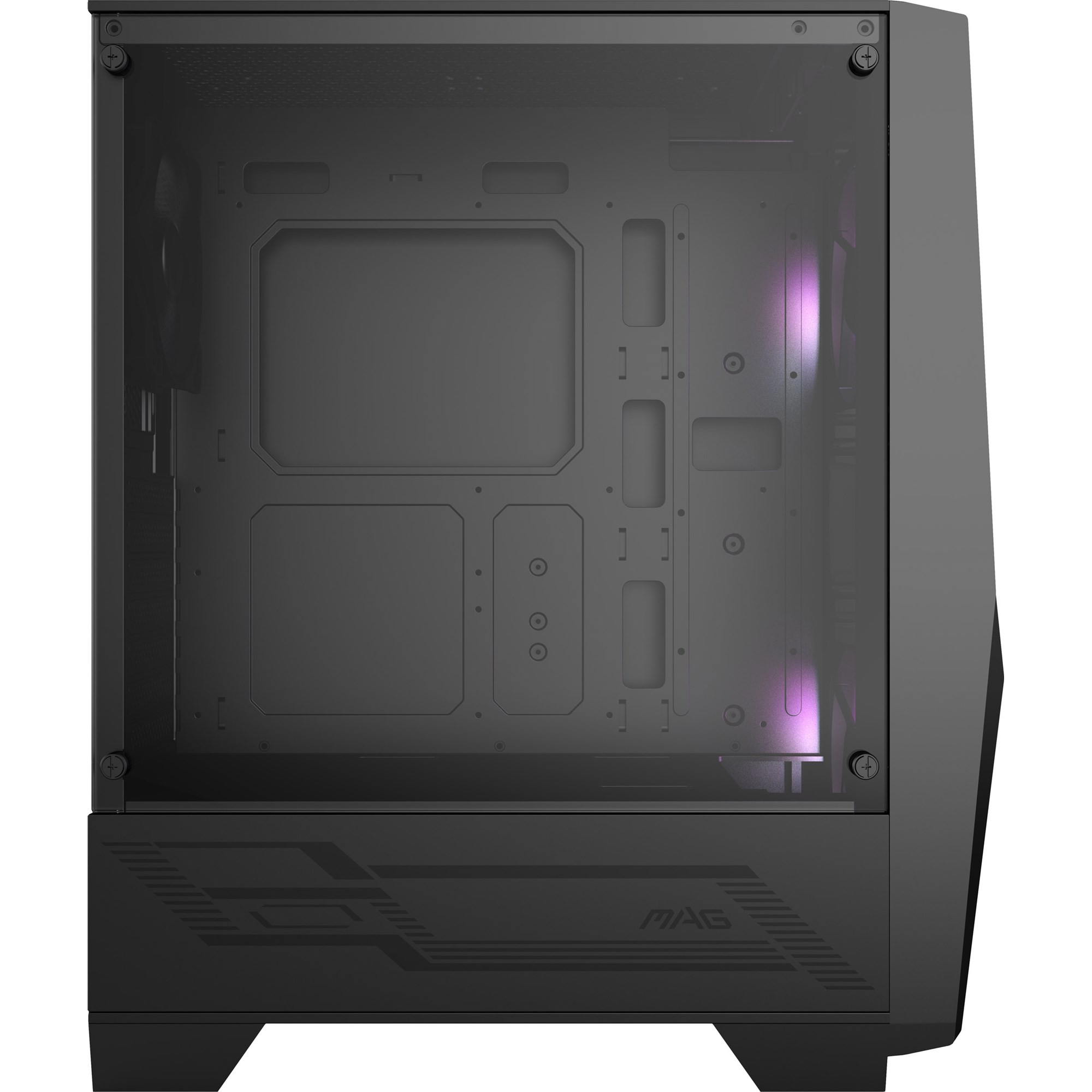 MSI MAG FORGE 100R Mid Tower Gaming Case - Black - MAG FORGE 100R | CCL
