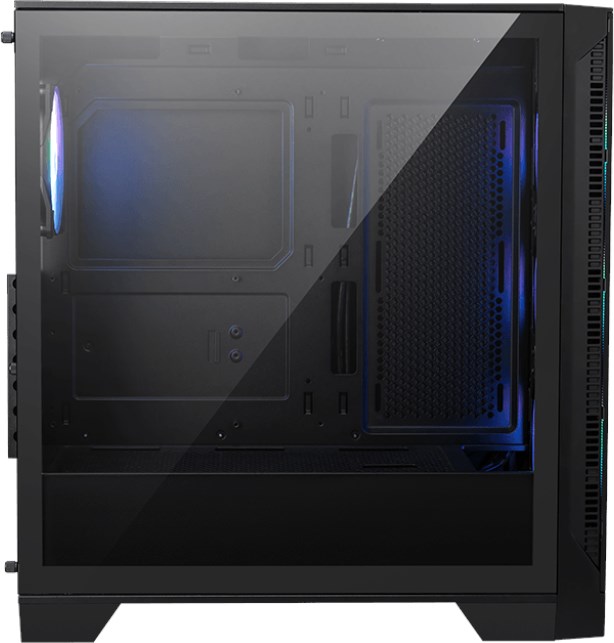 MSI MAG FORGE 320R AIRFLOW Mid Tower Gaming Case - Black - MAG FORGE ...