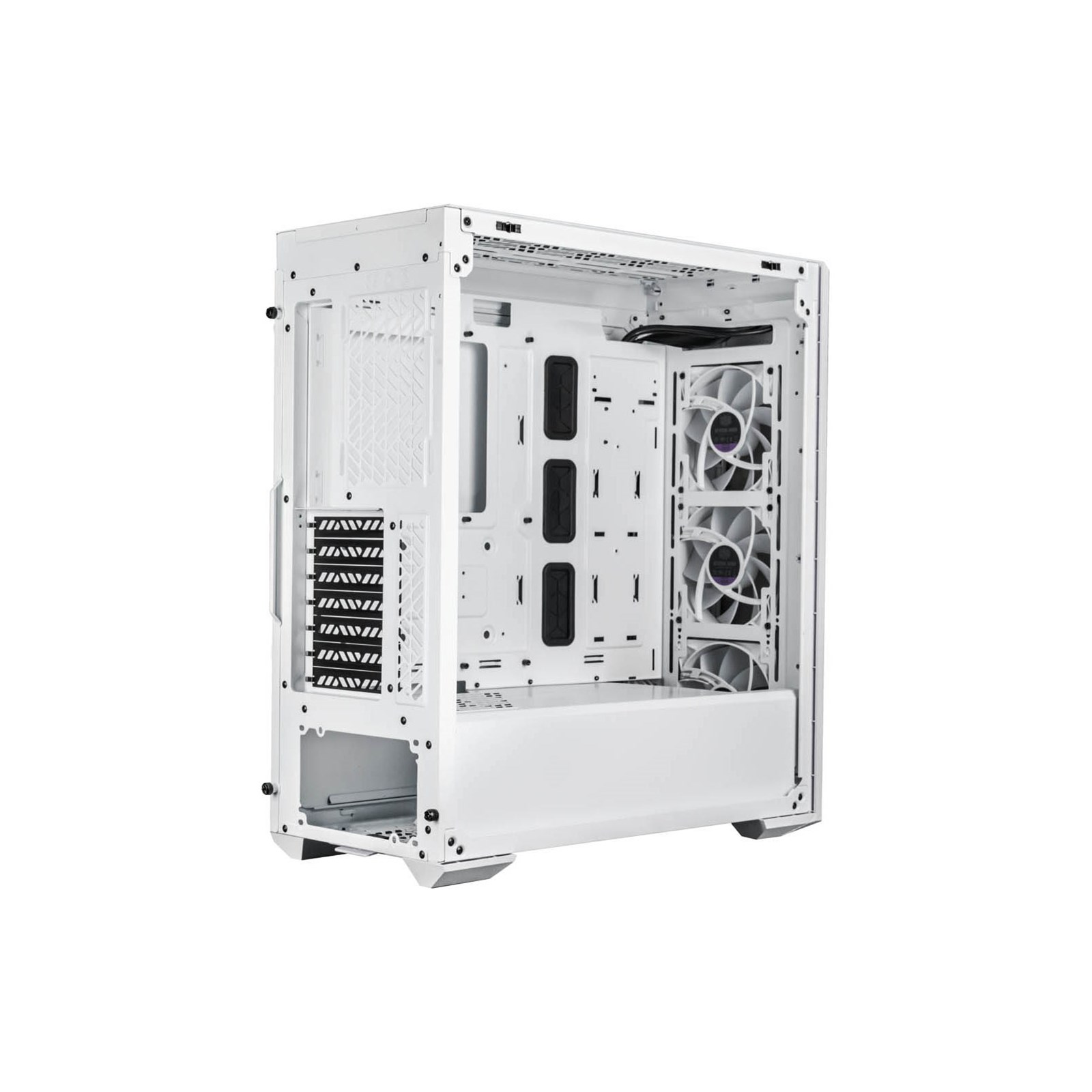 Cooler Master MasterBox 520 Mesh Mid Tower Gaming Case - White - MB520 ...