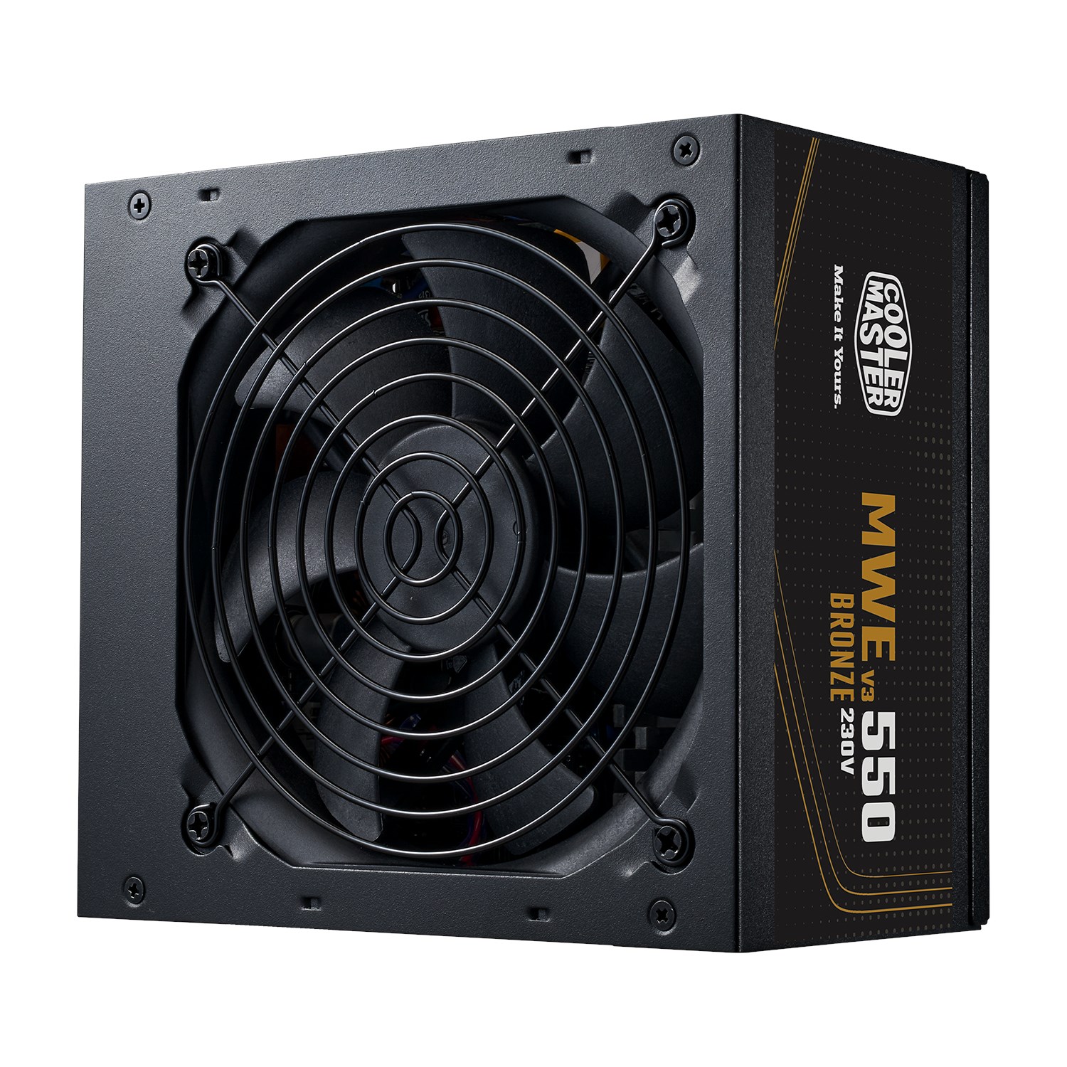 550W Cooler Master MWE Bronze 550 V3 230V 80 Plus Bronze PSU - MPE-5501 ...