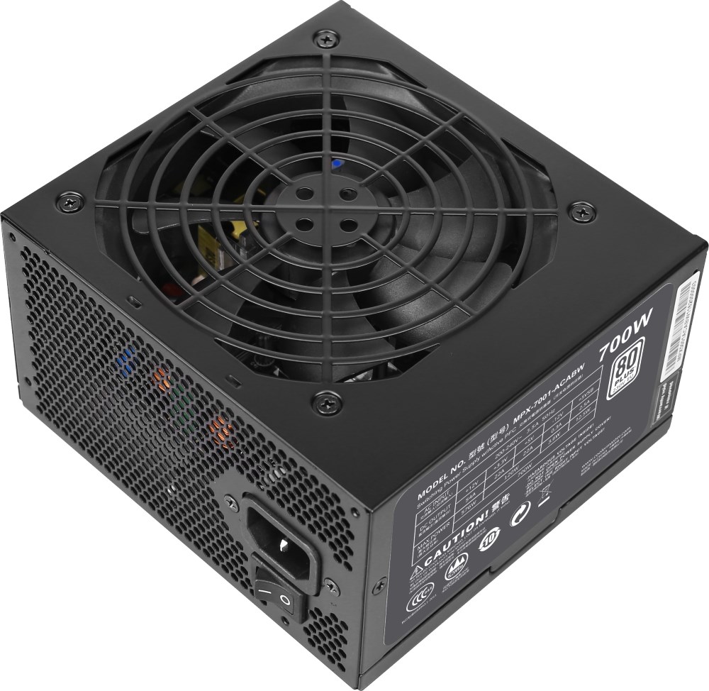 Cooler Master MasterWatt Lite 700W 80+ PSU - MPX-7001-ACABW-UK | CCL ...