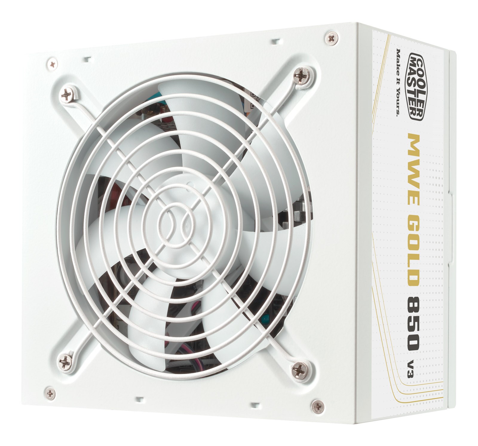 850W Cooler Master MWE Gold V3 White Edition 80 Plus Gold PSU - MPE ...