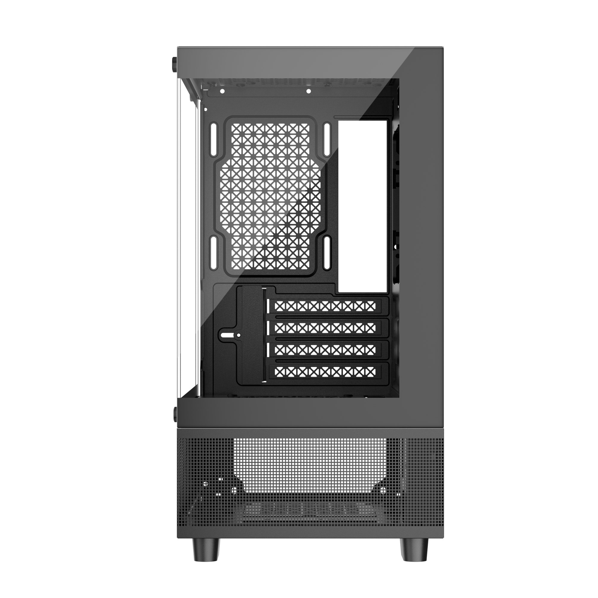 1st Player MIKU Mi2-A Mid Tower Case - Black - Mi2-A | CCL