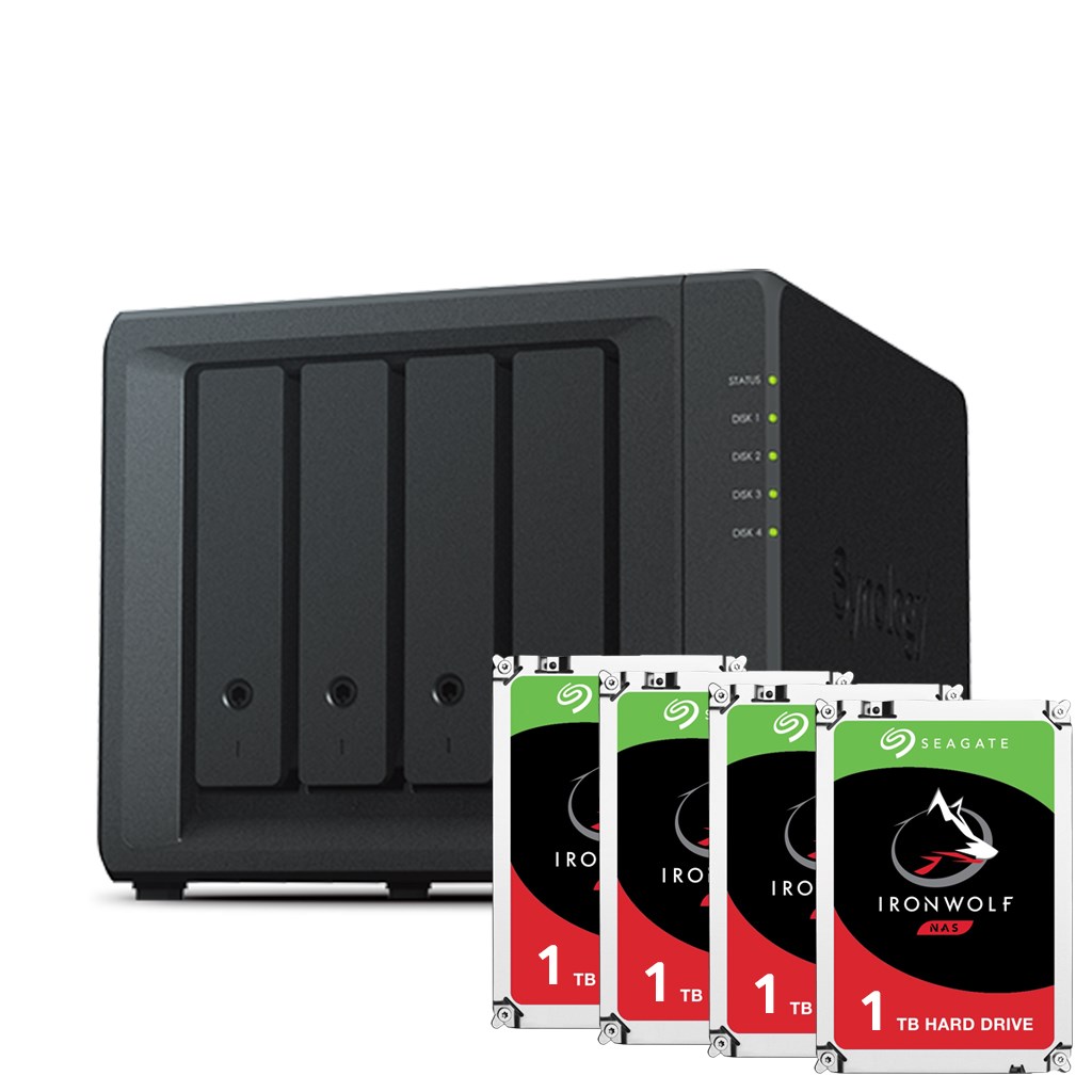 Synology DiskStation DS418 (4TB) 4-Bay NAS IronWolf Bundle - | CCL ...