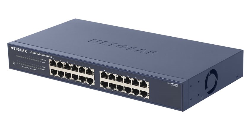 Netgear ProSafe 24-Port Gigabit Rackmount Switch - JGS524-200EUS | CCL