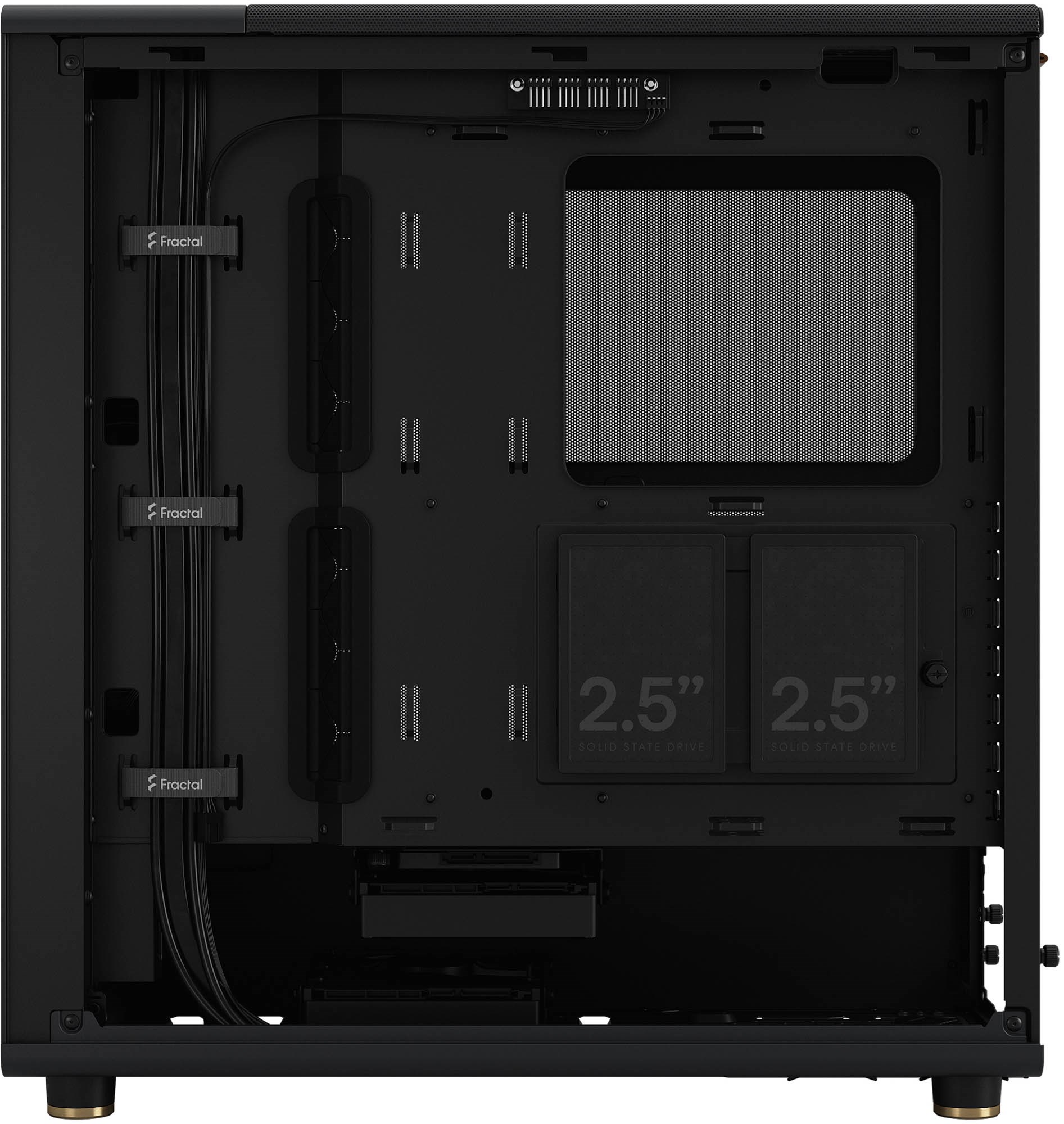 Fractal North Mid Tower Case - Black - FD-C-NOR1C-01 - New | CCL