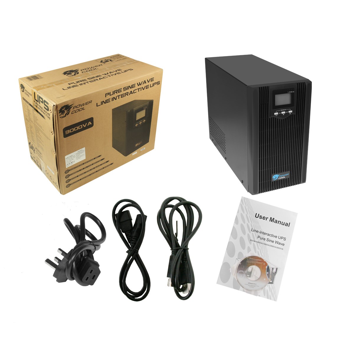 Powercool 3000VA Smart UPS - PC 3000VA | CCL