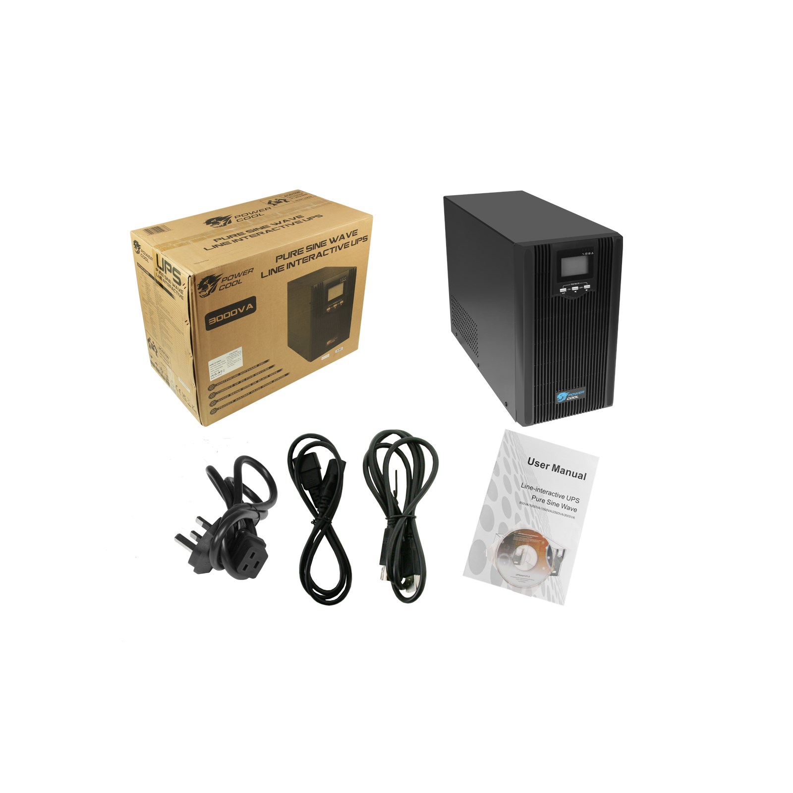 Powercool 3000VA Smart UPS - PC 3000VA | CCL