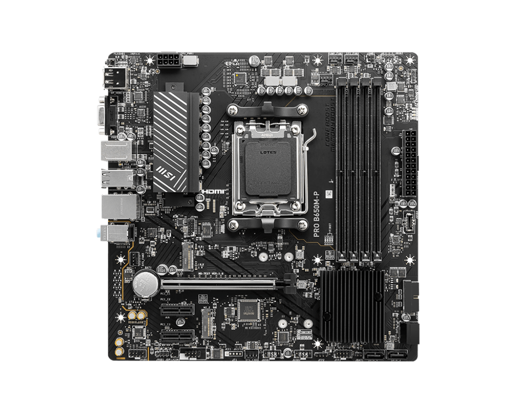MSI PRO B650M-P AMD Socket AM5 Motherboard - PRO B650M-P | CCL