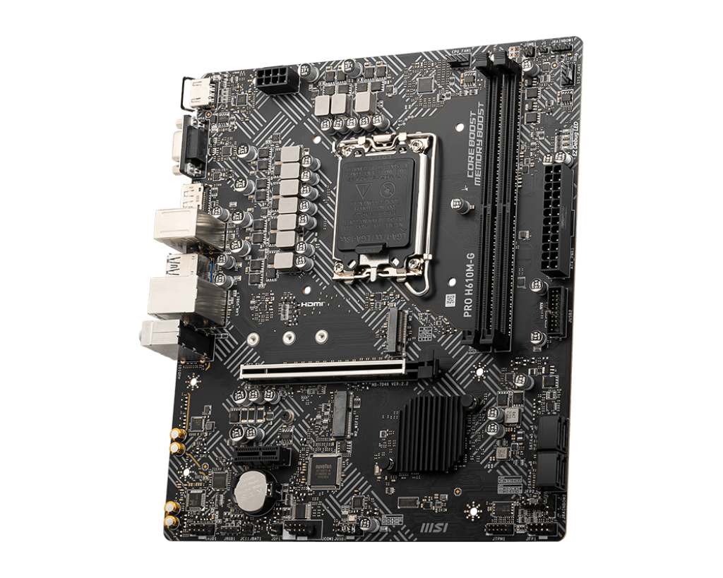 MSI PRO H610M-G Intel Socket 1700 Motherboard - PRO H610M-G | CCL