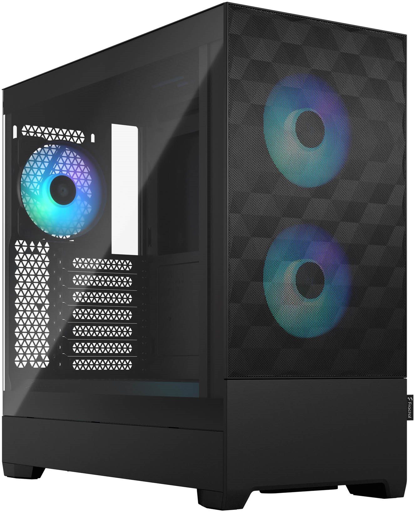 Fractal Pop Air RGB Mid Tower Gaming Case - Black - FD-C-POR1A-06 | CCL