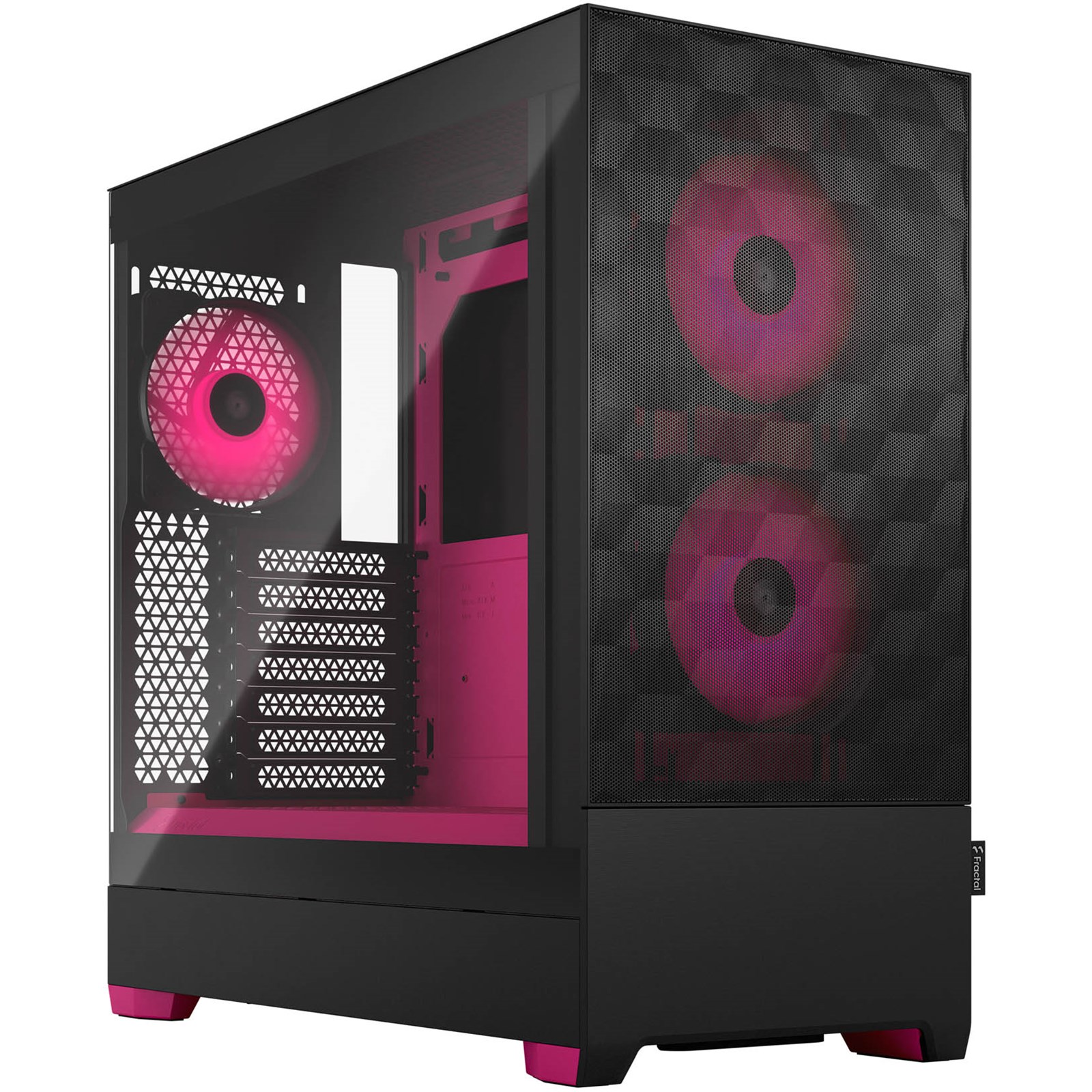 Fractal Pop Air RGB Mid Tower Gaming Case - Magenta - FD-C-POR1A-03 | CCL