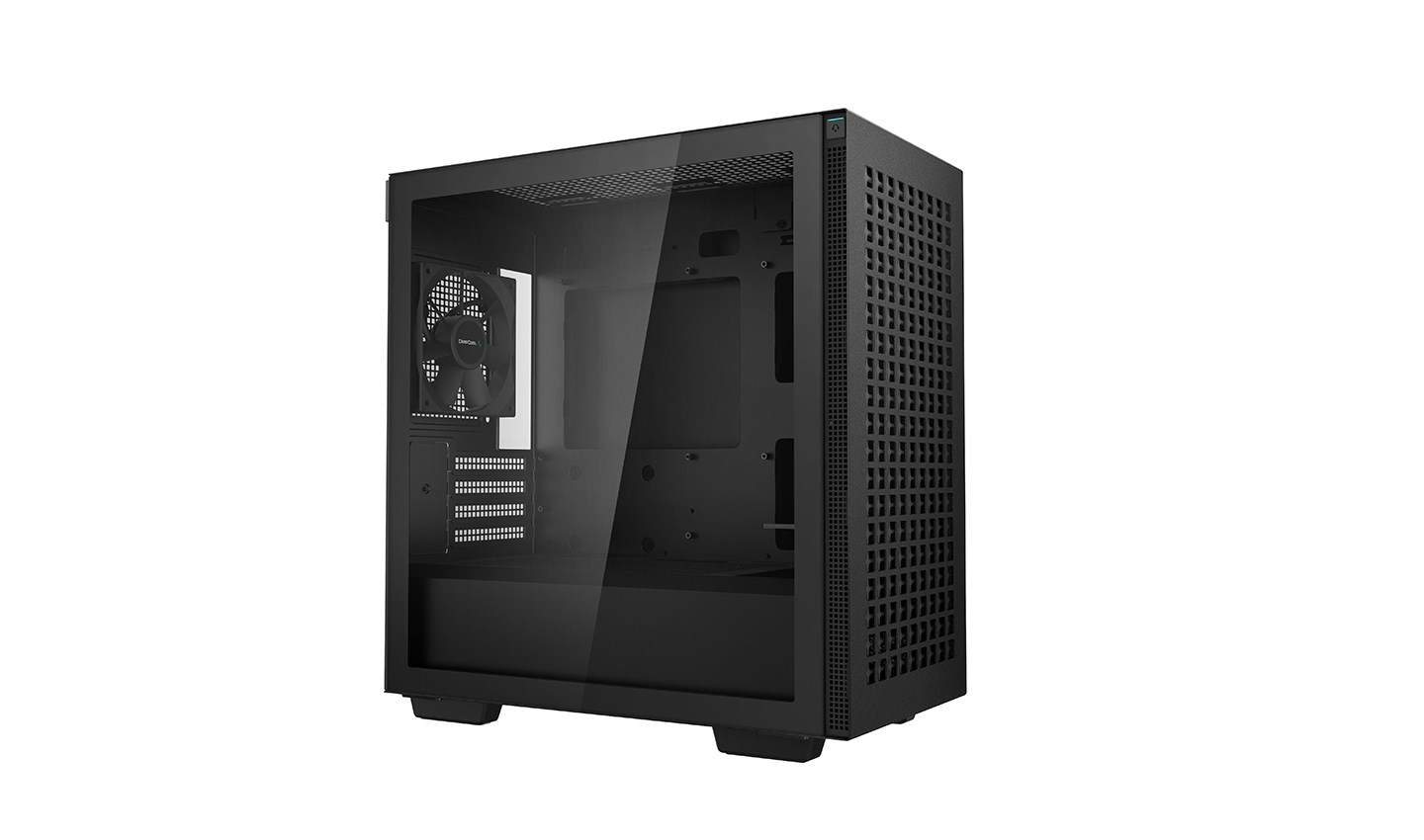 DeepCool CH370 Mid Tower Case - Black - R-CH370-BKNAM1-G-1 | CCL