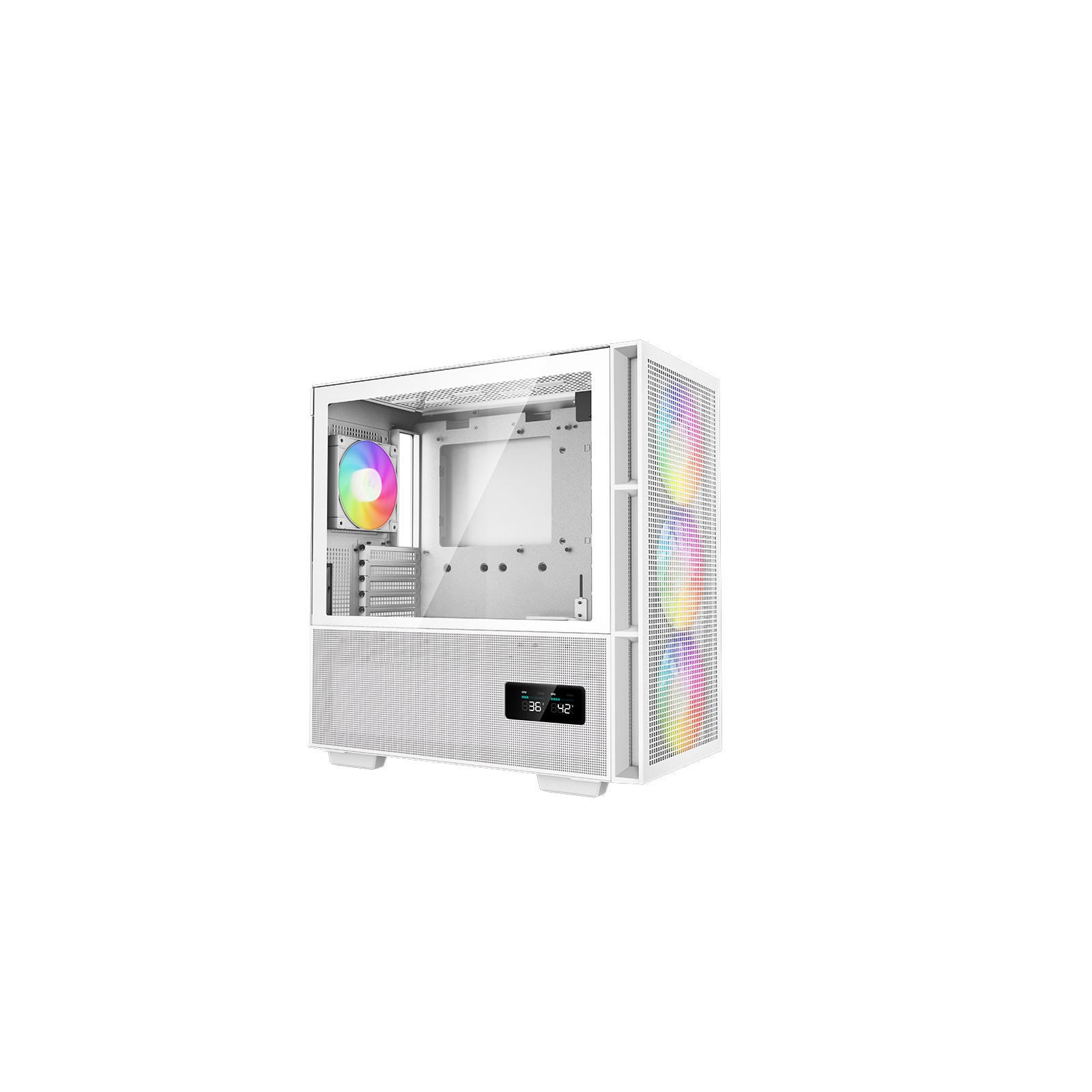 DeepCool CH560 DIGITAL WH Mid Tower Case - White - R-CH560-WHAPE4D-G-1 ...