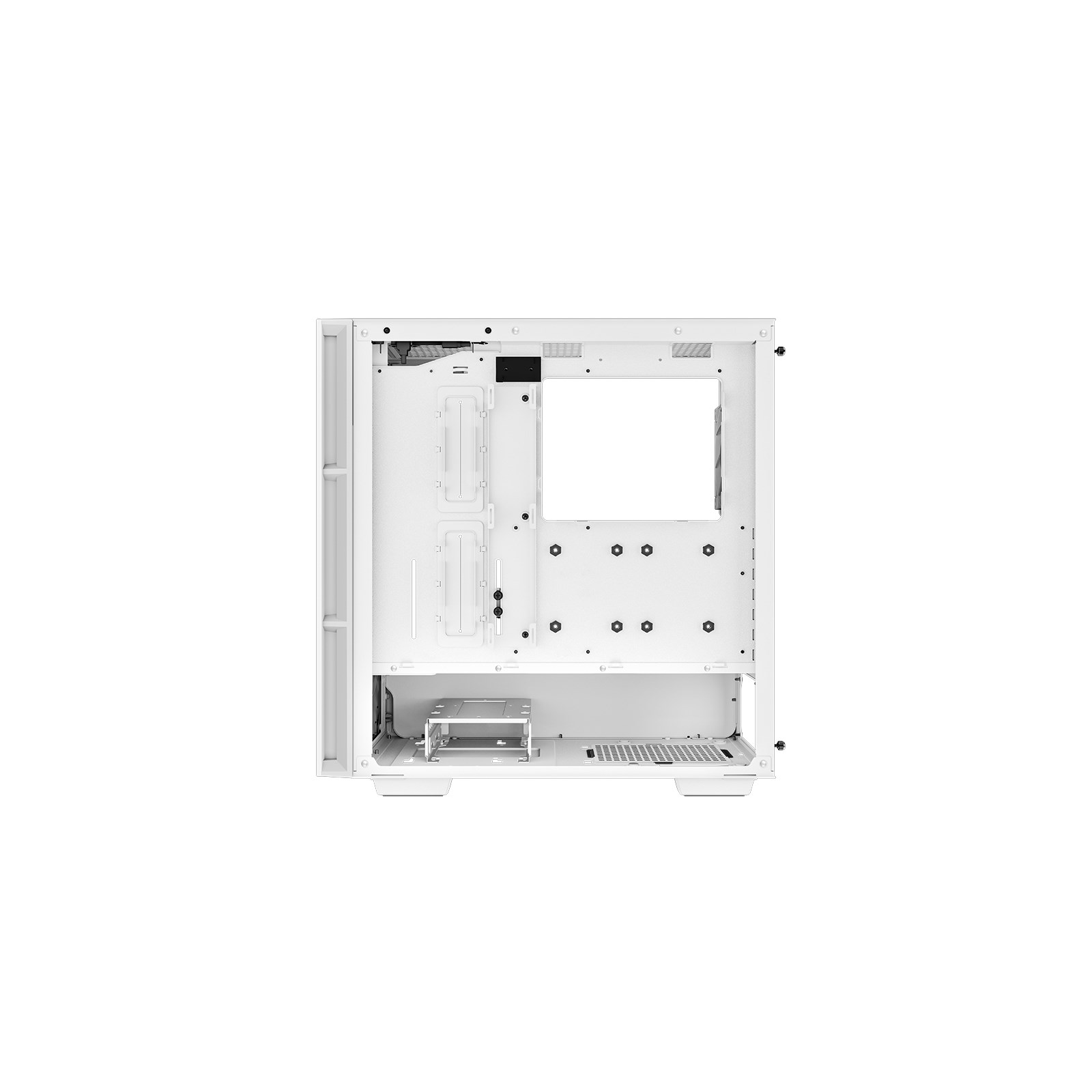 DeepCool CH560 DIGITAL WH Mid Tower Case - White - R-CH560-WHAPE4D-G-1 ...