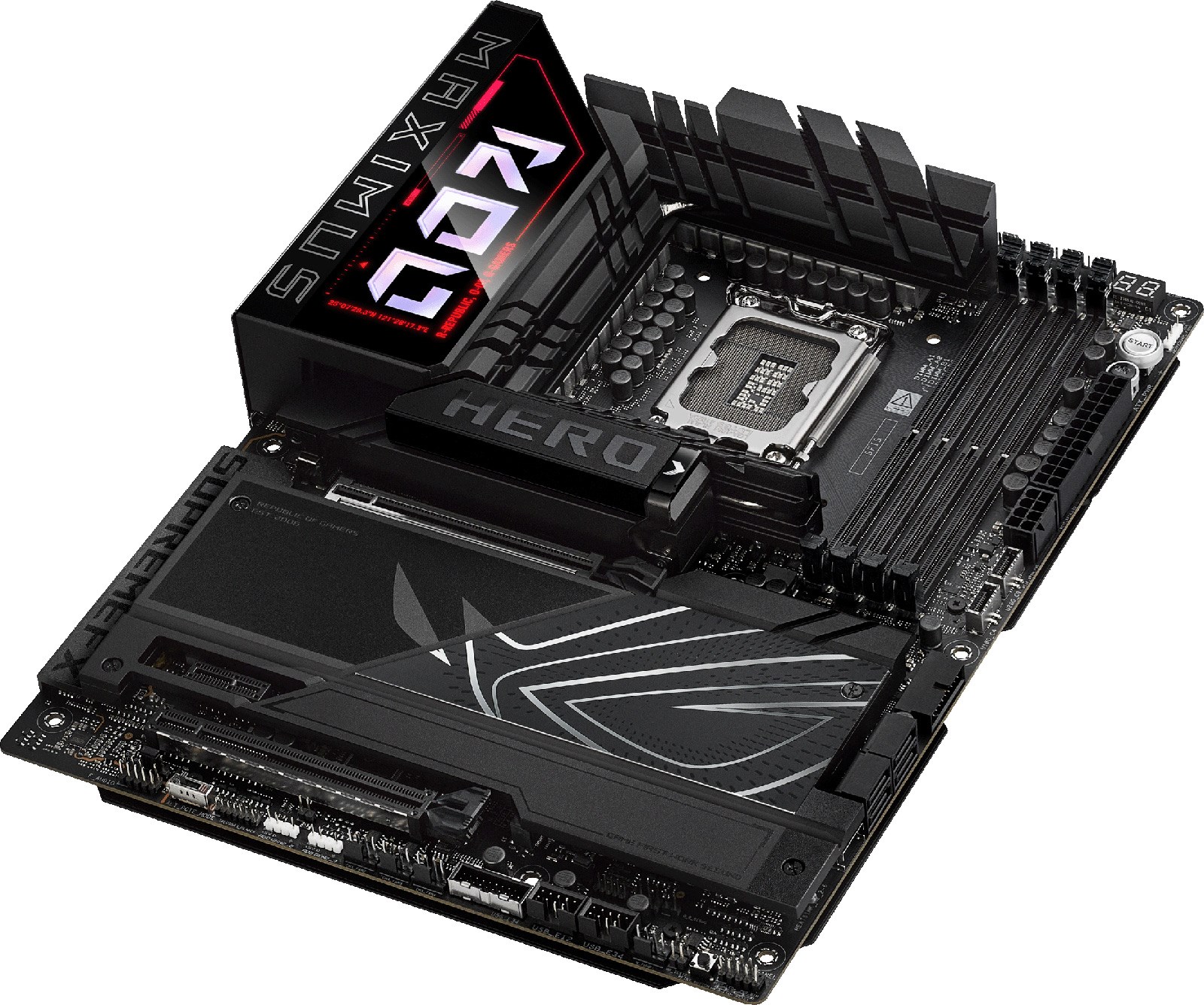 ASUS ROG Maximus Z890 Hero Intel Socket 1851 Motherboard - 90MB1ID0 ...