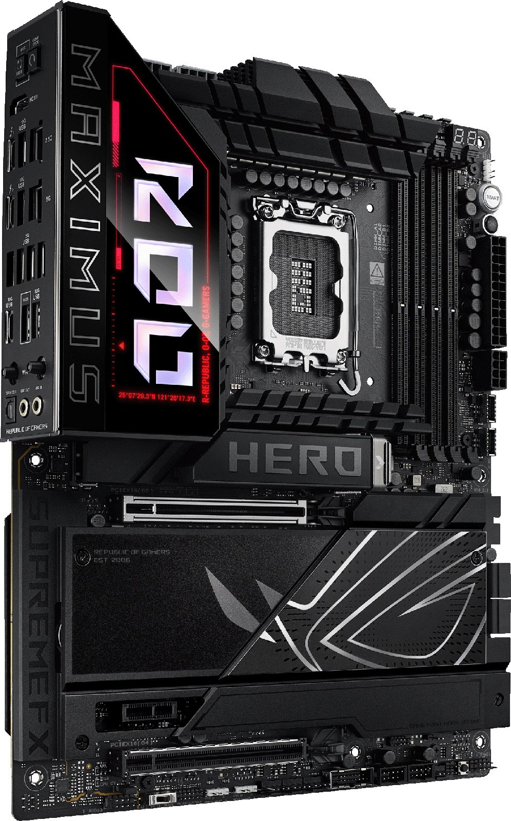ASUS ROG Maximus Z890 Hero Intel Socket 1851 Motherboard - 90MB1ID0 ...